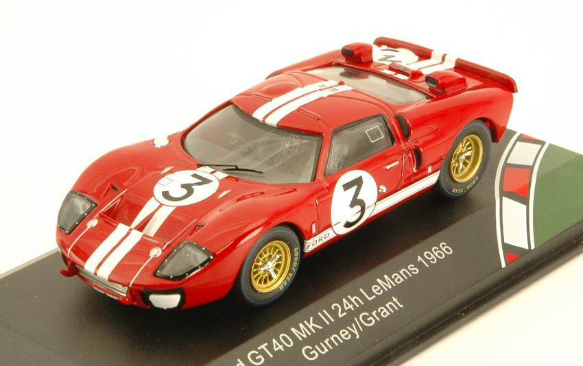 Ford GT40 Mk2 n.3 Le Mans 1966 D. Gurney - J. Grant - CMR