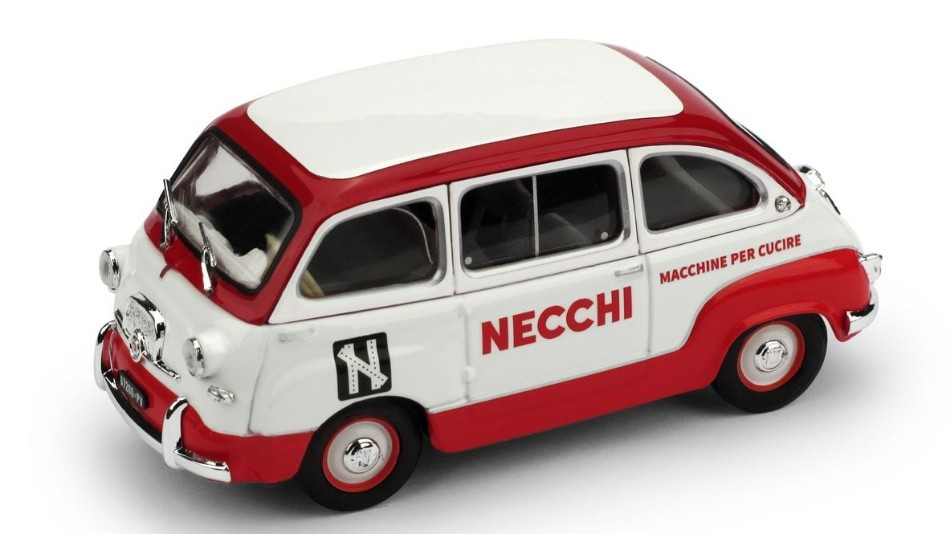 Fiat 600 Multipla Necchi 1960 modellautó - Brumm