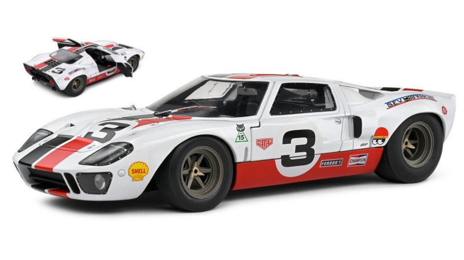 Ford GT40 Mk1 n.3 Eric Dean Design 2015 modellautó - Solido