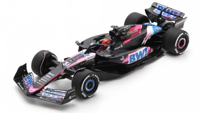 Alpine F1 A524 #31 Bahrain GP 2024 E. Ocon - Spark Model