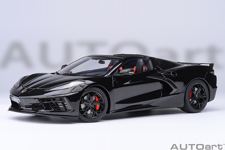 Chevrolet Corvette C8 Z51 Stingray Spider 2020 modellautó - Autoart